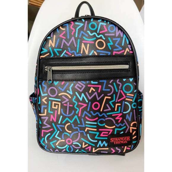 Funko | Bags | Funko Stranger Things Mini Backpack Stimulated Leather ...